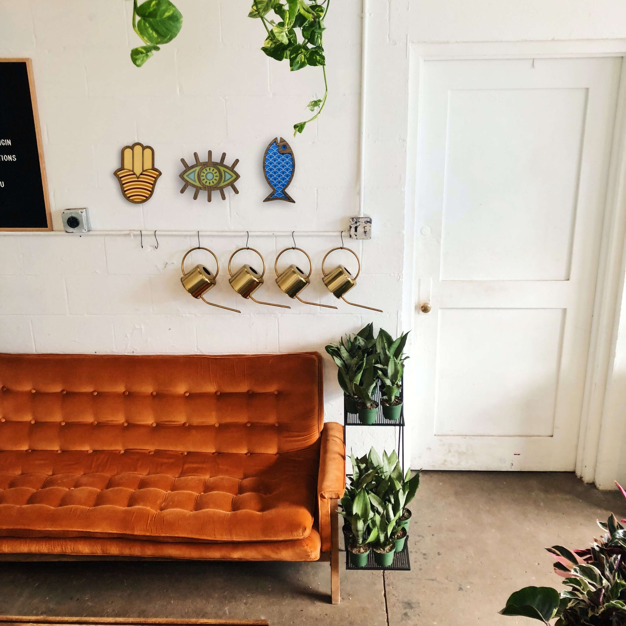 Lucky charms triplet #2 - Wooden Wall Decor - Umasqu – Umasqu ...