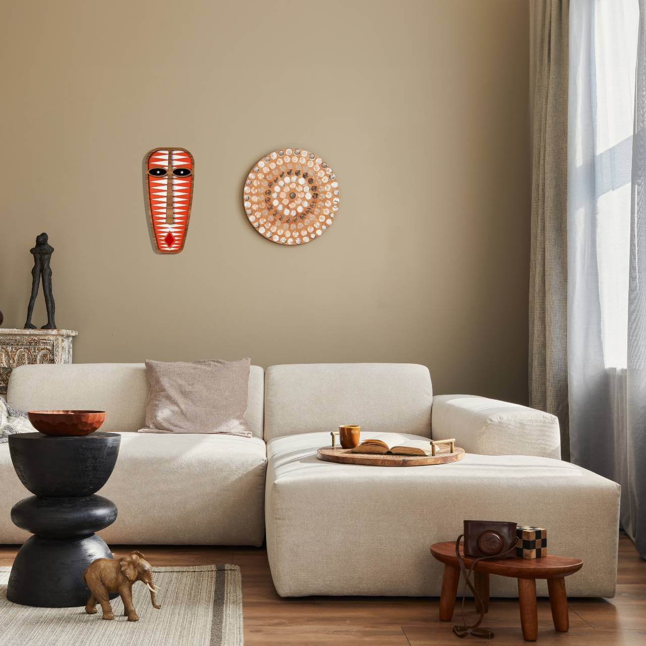Modern African Mask #37 - African Wall Mask – Umasqu (International)